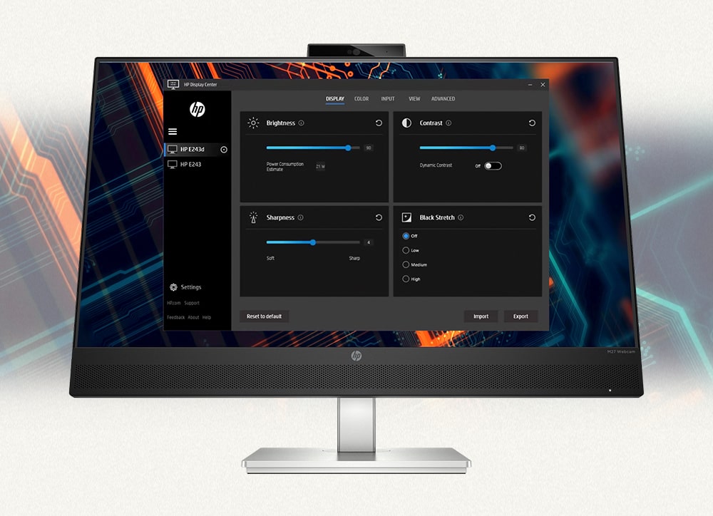 HP M27 Webcam Monitor - 27" (459K0AA) - Shop HP.com Singapore