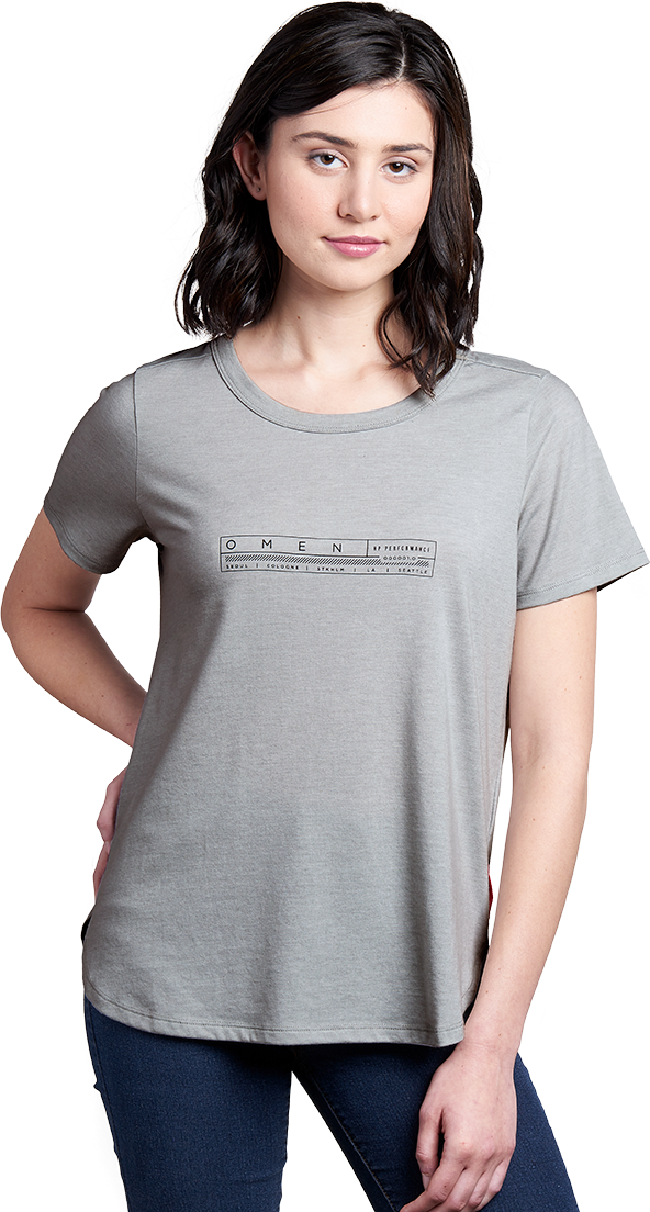 OMEN by HP Gaming Dynamo Women's Black Short Sleeve Tee (Medium ...