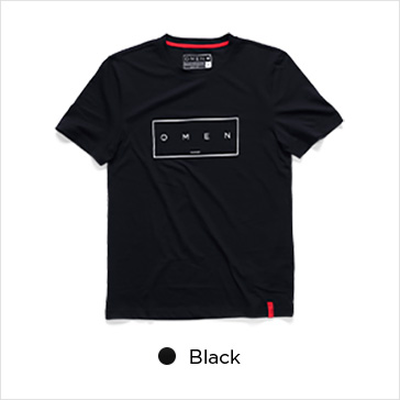 OMEN by HP Gaming Offset Short Sleeve Tee (Large) Grey (5RW72AA) - Shop ...